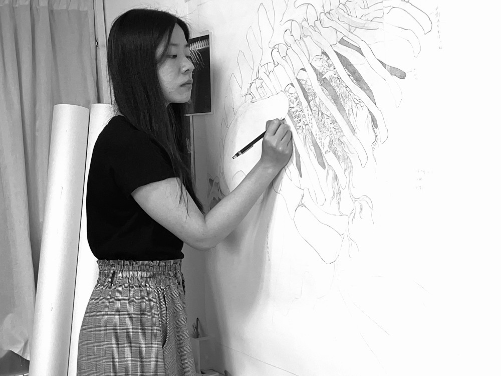 藝術家郭雅倢個展 繪浮世以詼諧角度重新演繹日本浮世繪主題 大人物 96845