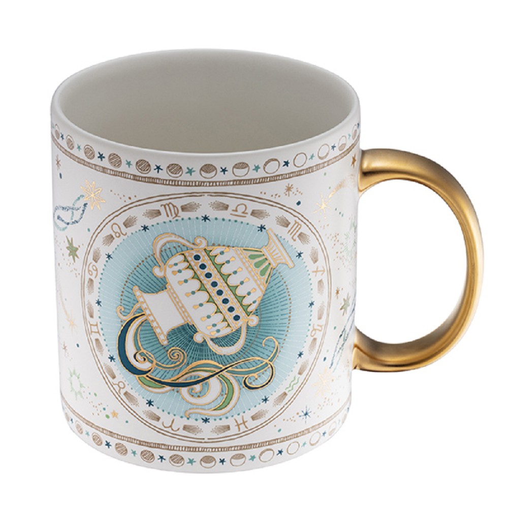 星巴克全新12星座馬克杯！精緻插畫遇上霧白釉色、金把手、燙金禮盒 | 大人物 - 96064